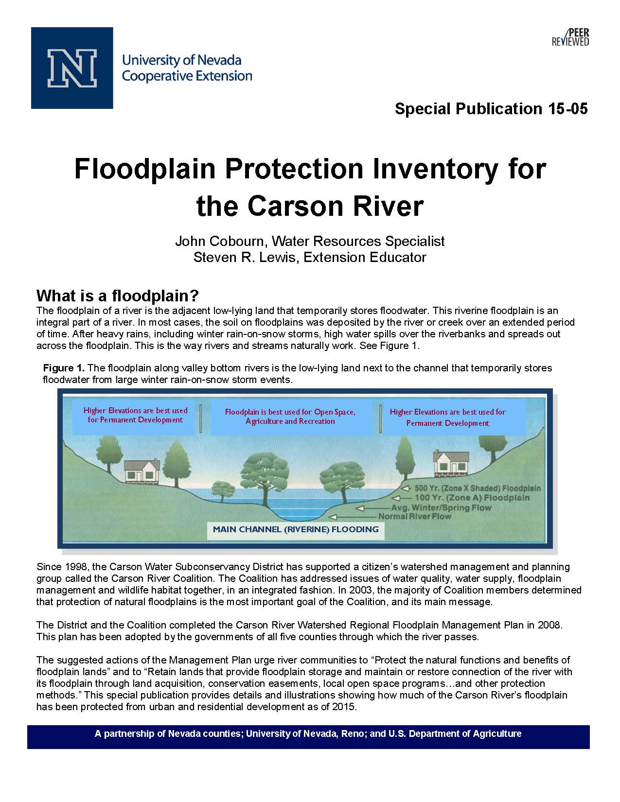 Flood Hazard Reduction Plans and Documents – Carson Water ...